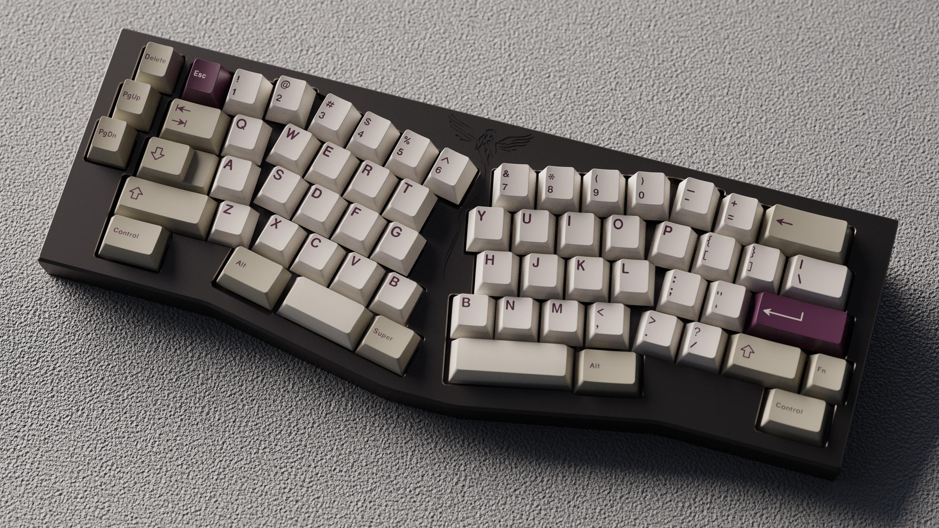 Keykobo Violet Alert Keycaps - Vala Supply