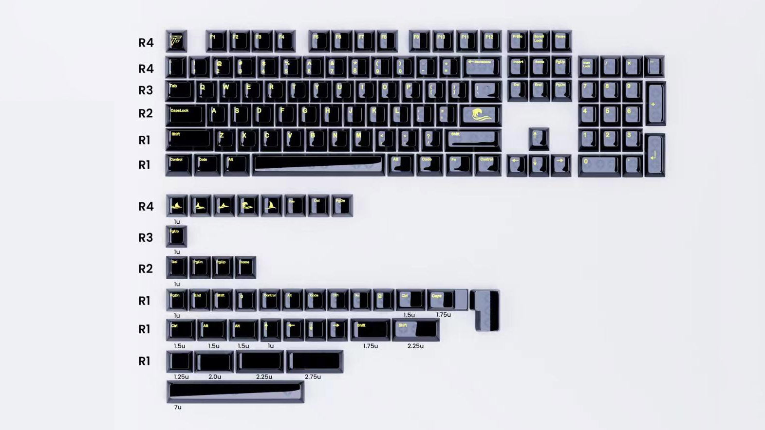 Iceberg Keycaps - Vala Supply