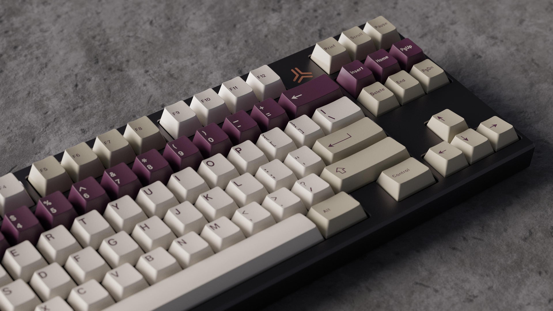 Keykobo Violet Alert Keycaps - Vala Supply
