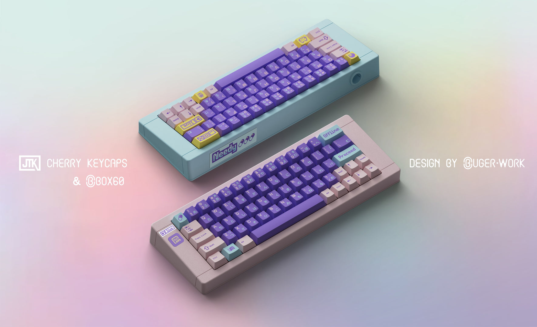 JTK Candy Keycaps - Vala Supply