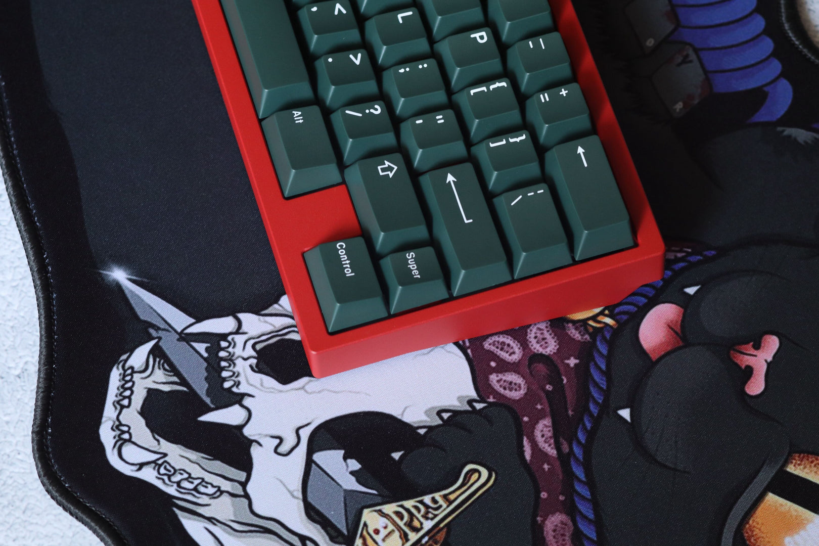 JTK Emerald Russian Keycaps - Vala Supply