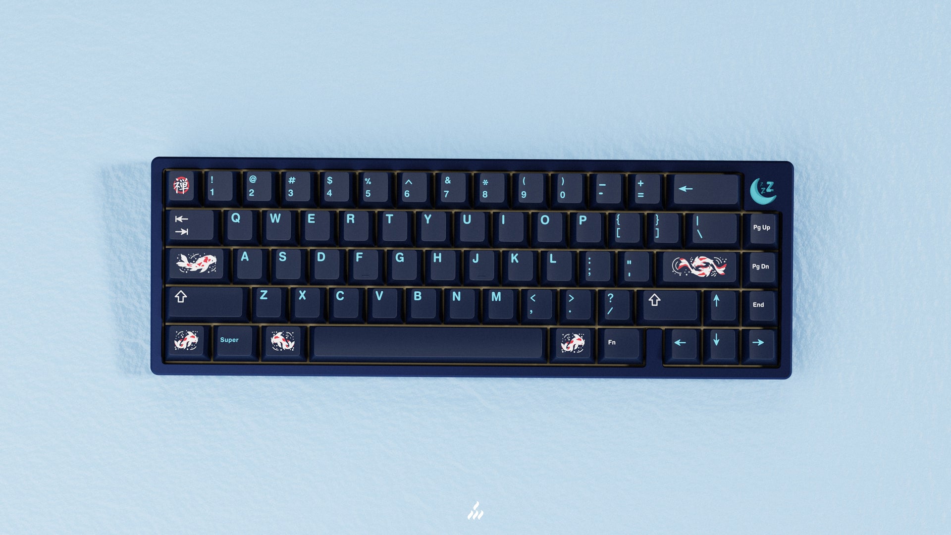 GMK Zen Pond Keycaps - Vala Supply