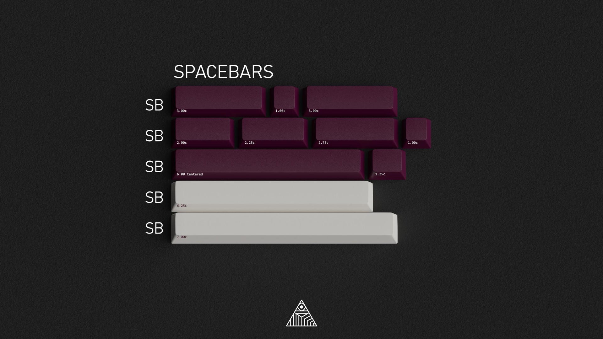 GMK Maroon Keycaps - Vala Supply