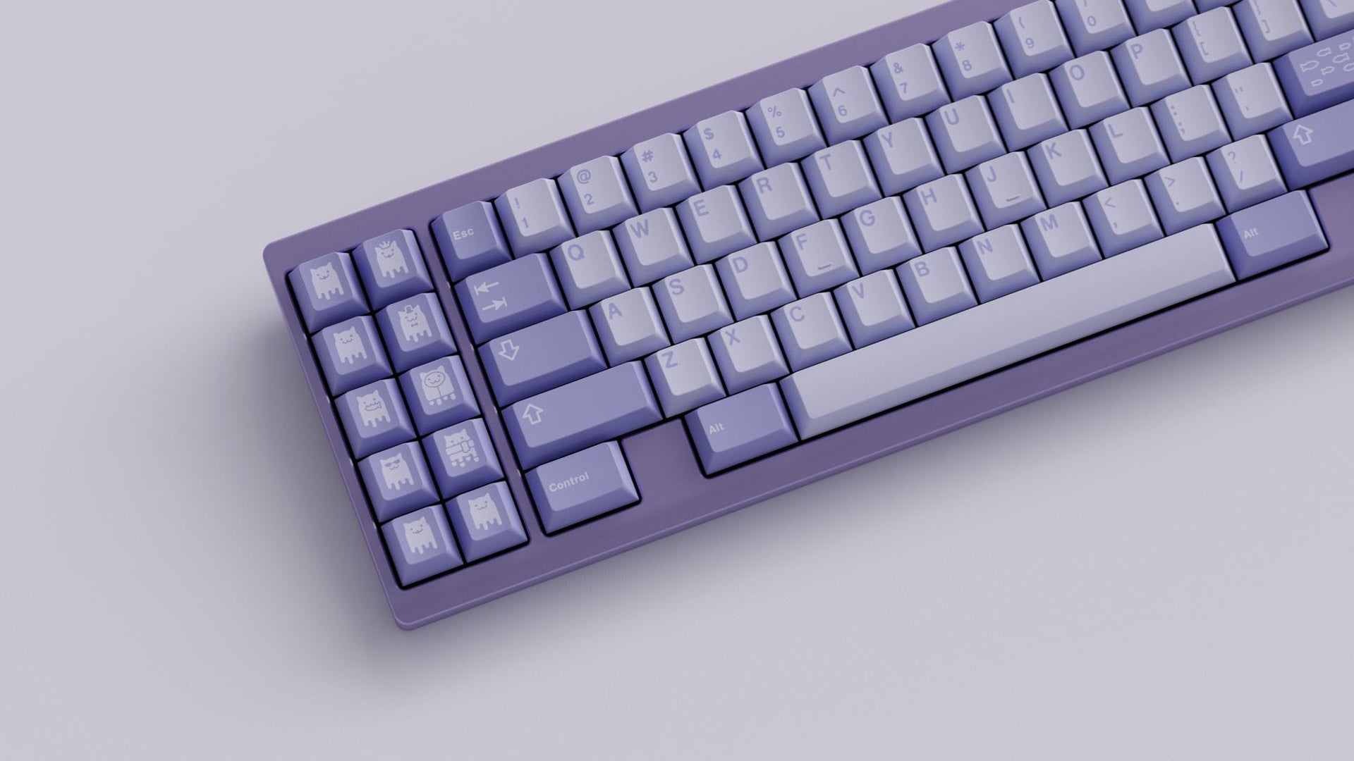 GMK Purple-ish Keycaps - Vala Supply