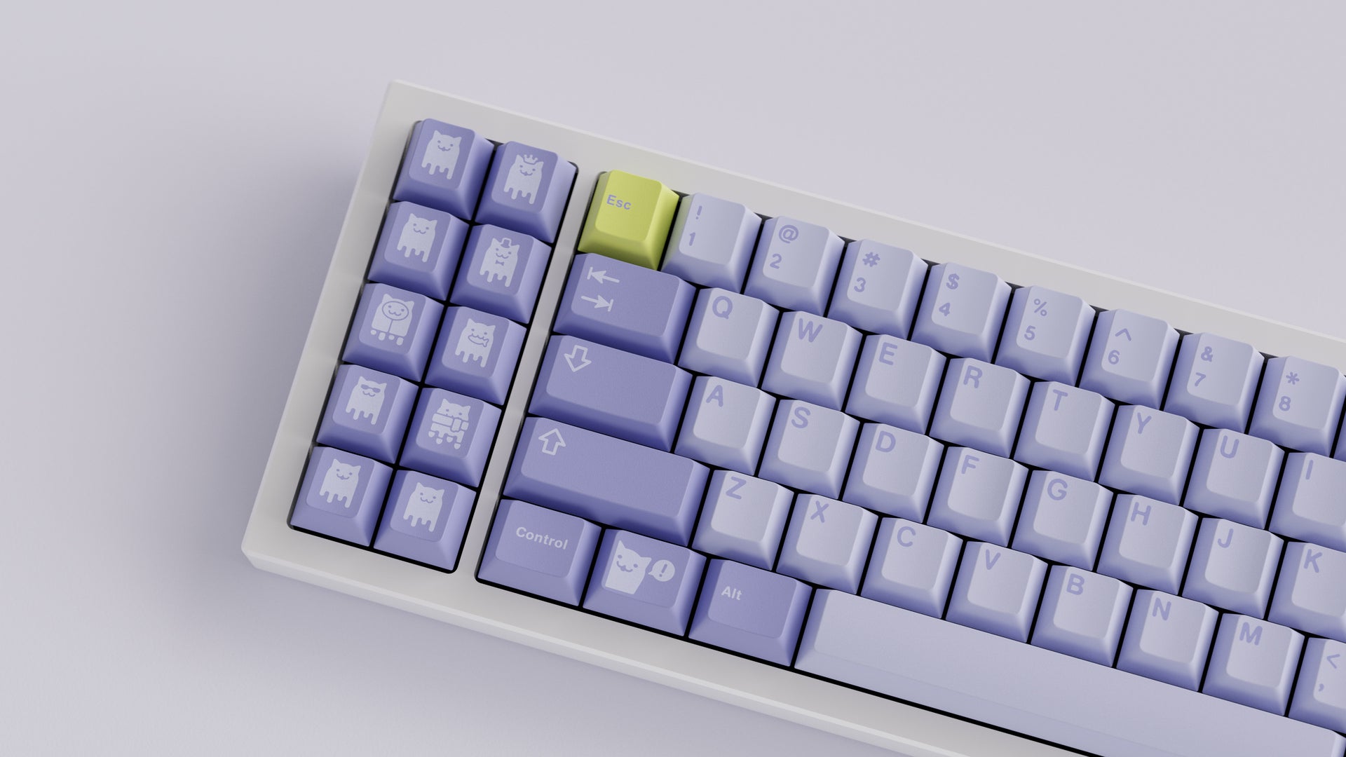 GMK Purple-ish Keycaps - Vala Supply