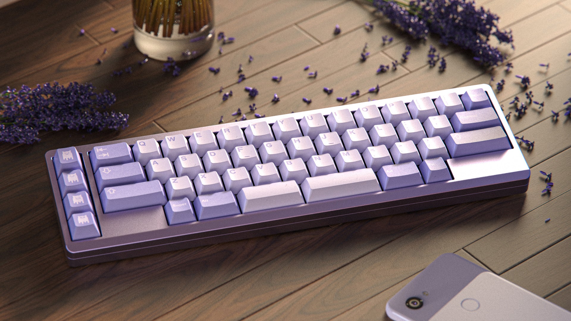 GMK Purple-ish Keycaps - Vala Supply