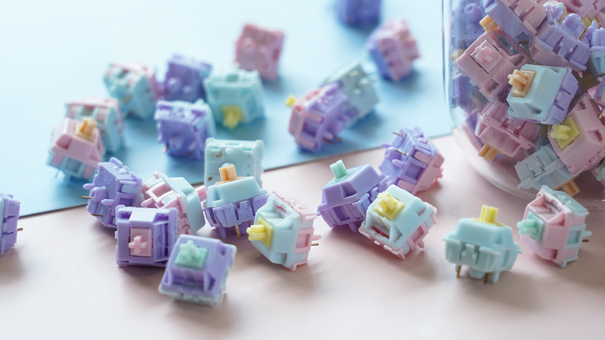 WS MMswitch Pastel Switches - Vala Supply