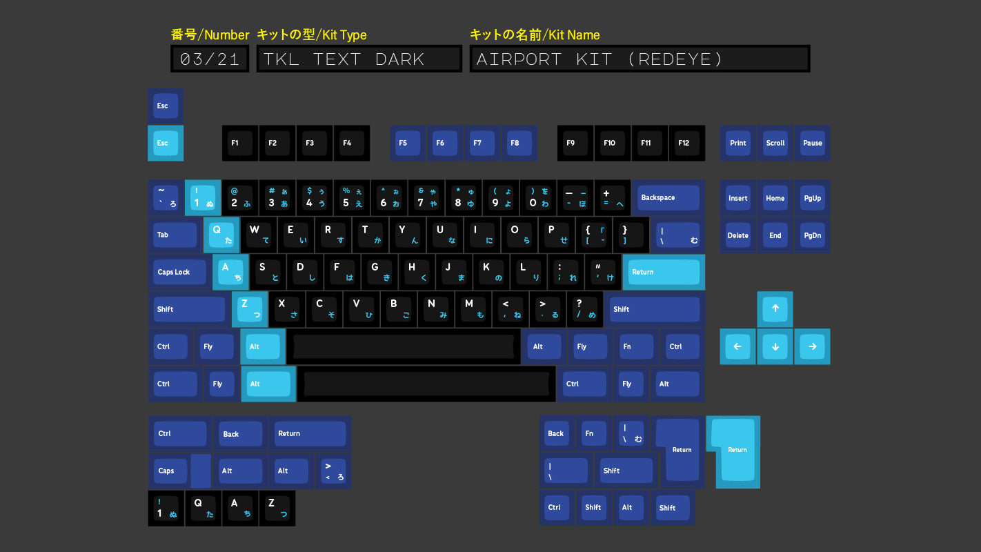 KAM Soaring Skies Keycaps - Vala Supply