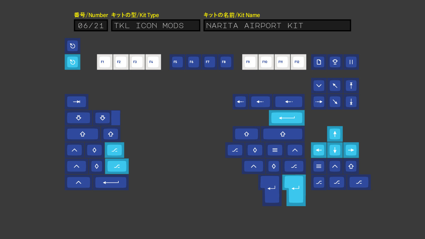 KAM Soaring Skies Keycaps - Vala Supply