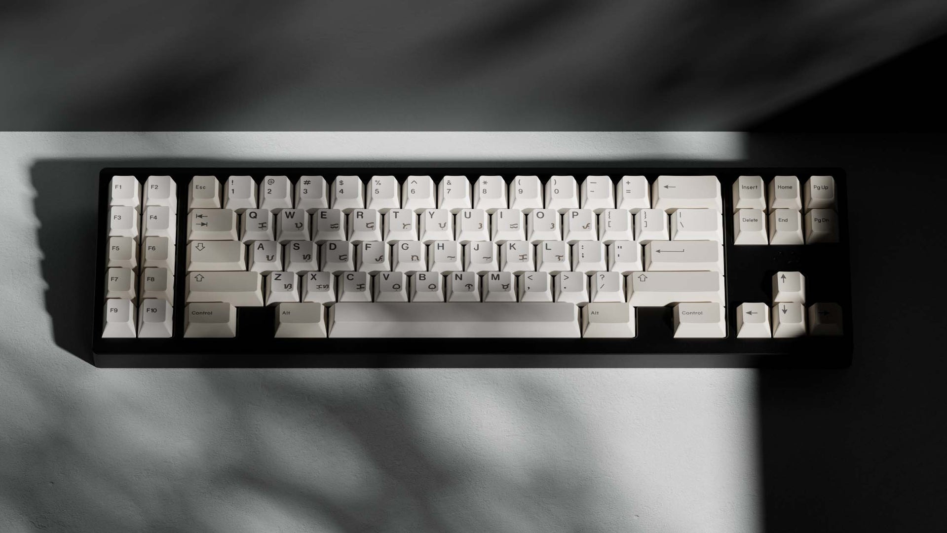 ePBT Simple Baybayin Keycaps - Vala Supply